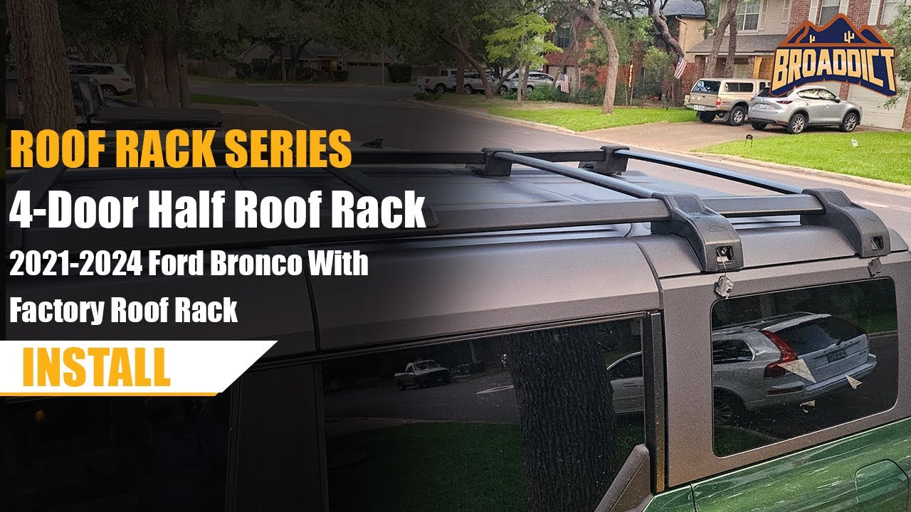 BROADDICT - 4 Door OEM Roof Rack Extensions Kit - Installation Process ...