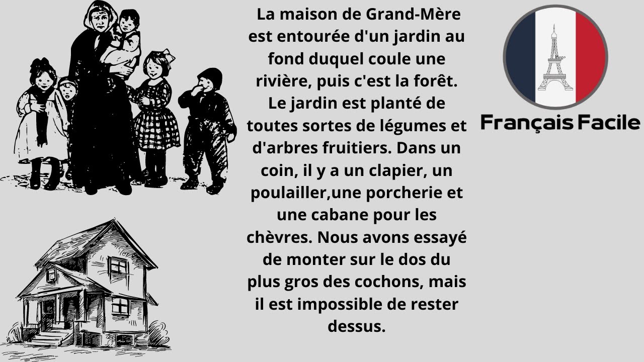 Learn French with stories A1- A2 - YouTube