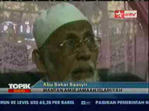 Baasyir Ragukan Keaslian Blog Nurdin M Top - YouTube