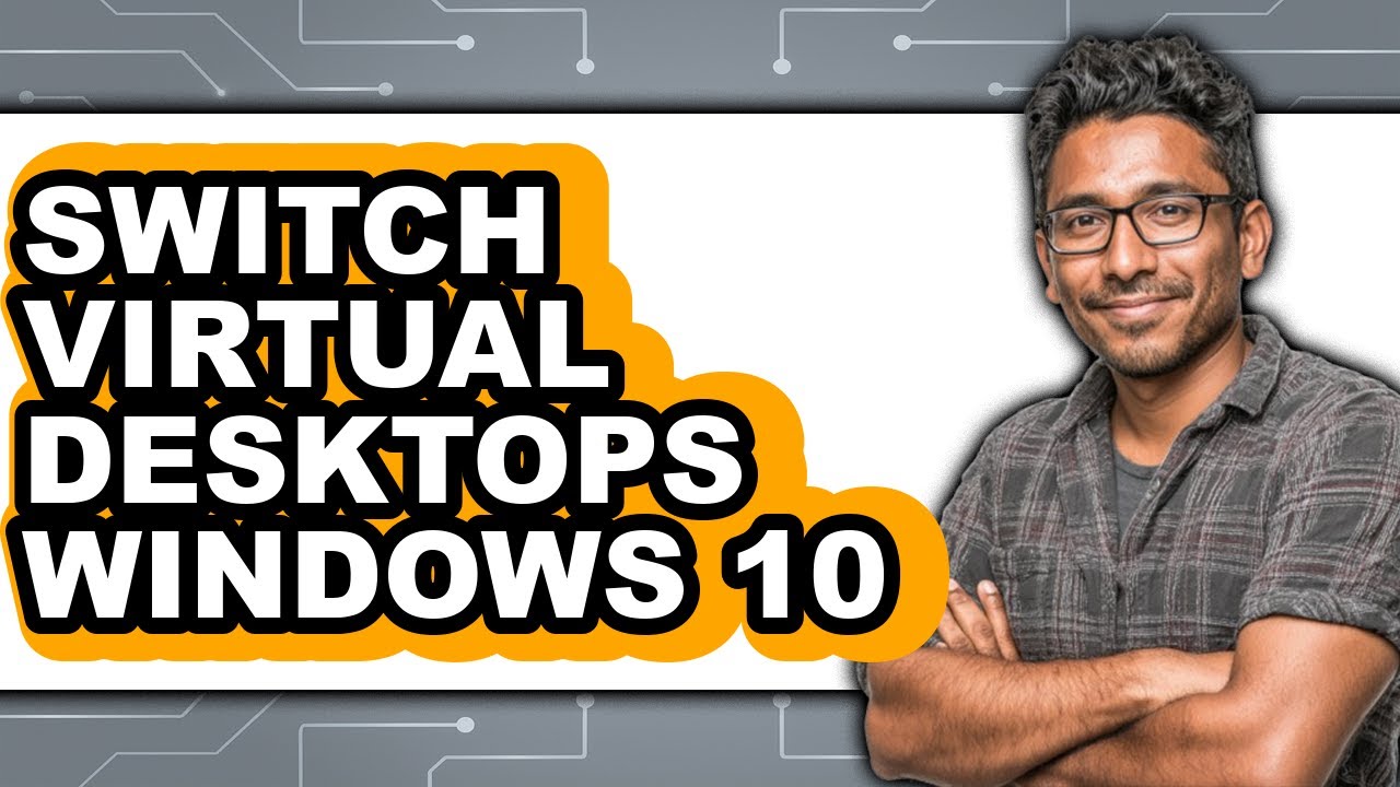 How to Switch Virtual Desktops Windows 10 - Step by Step - YouTube