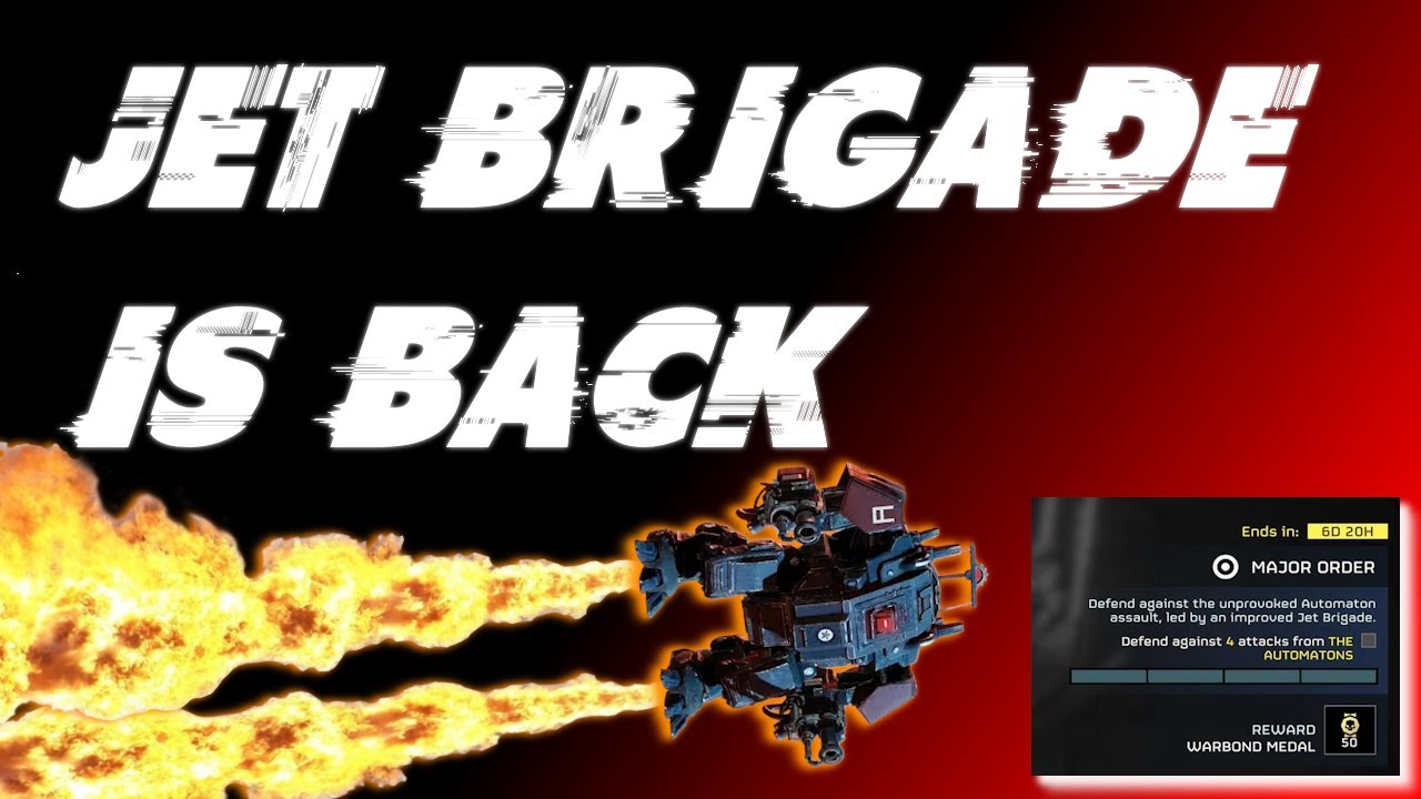 Jet Brigade Got BIGGER!! Lets Fly - Helldivers 2 Live - YouTube