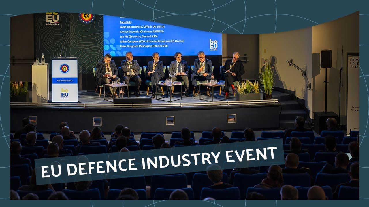 EU Defence Industry Event - Charleroi - YouTube