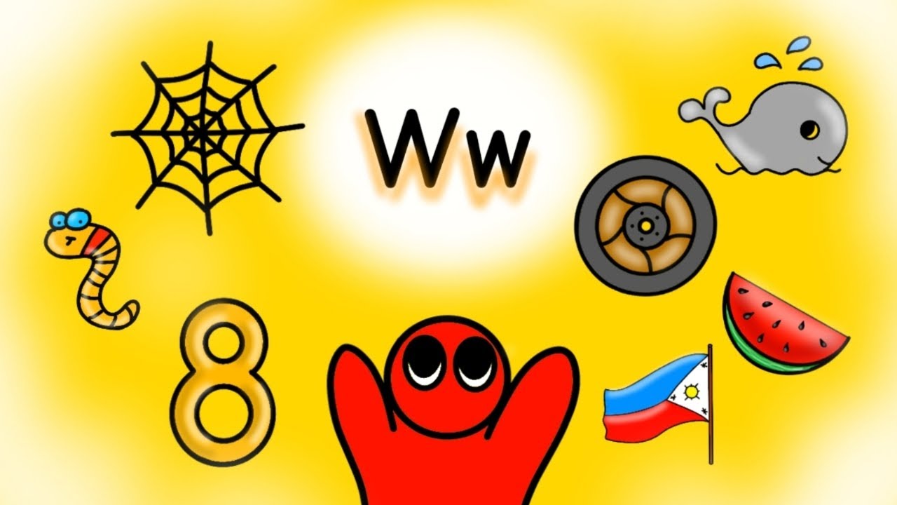 Pag basa ng tagalog sa letrang w - YouTube