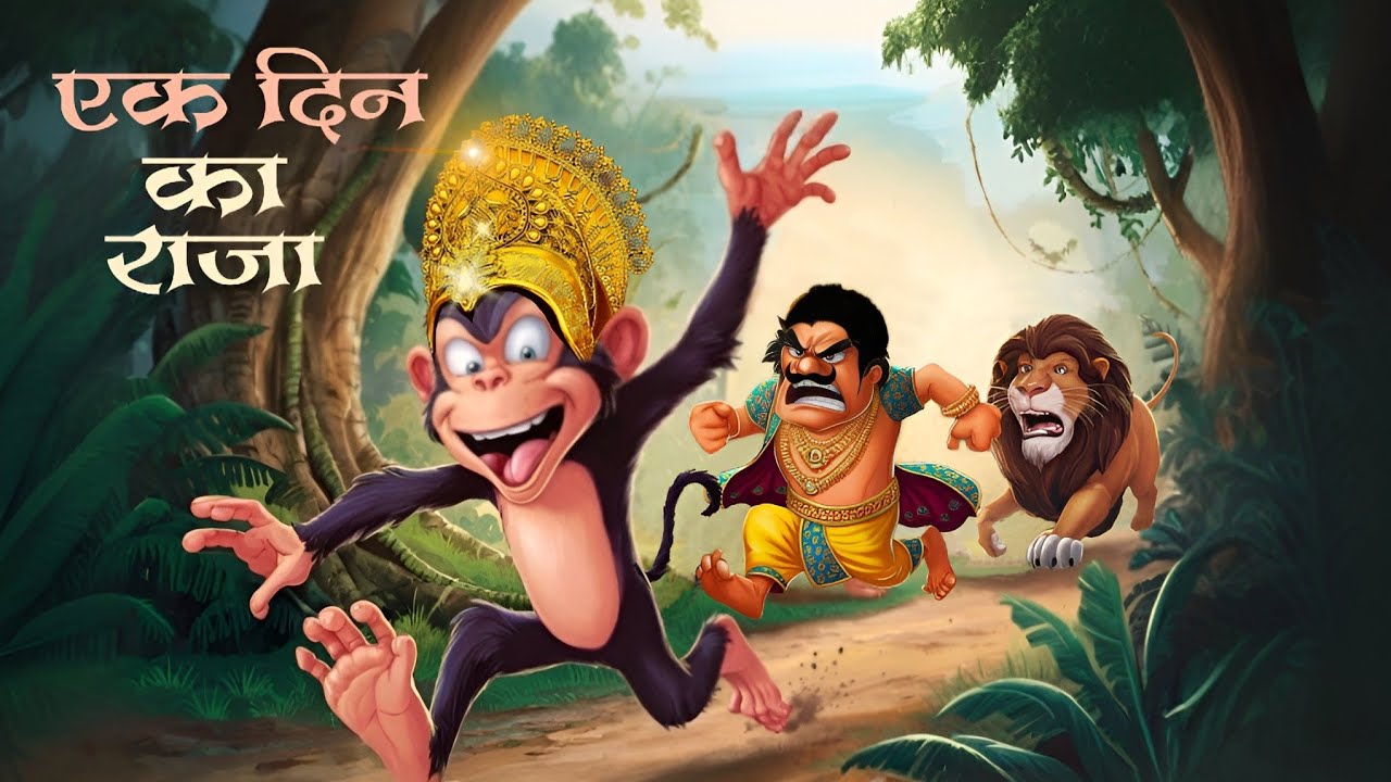 एक दिन का राजा | ek din ka raaja | Moral story | Cartoon story | Hindi ...