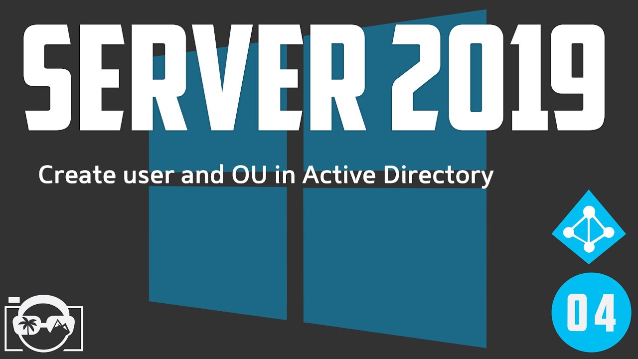 Create user and organizational unit in active directory on windows ...
