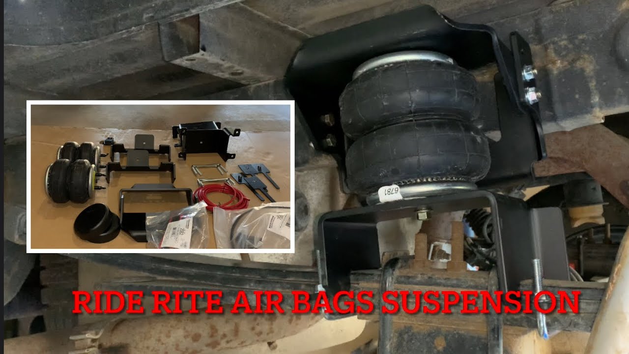 Firestone Ride Rite Rear Air Spring Install 2015-2019 F150 / jhacors ...