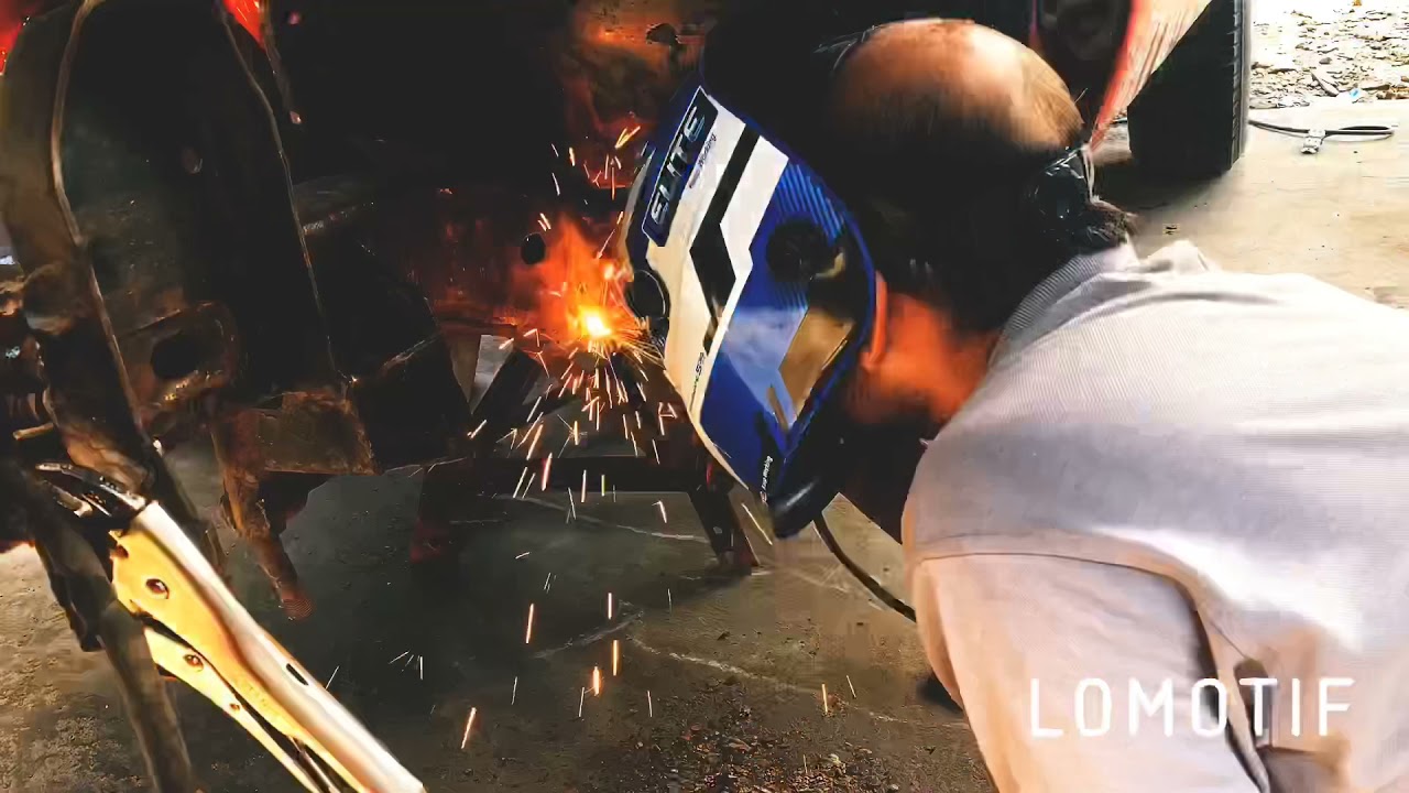 How to repair a breaked chassis? Reparación de chasis - Como reparar un ...