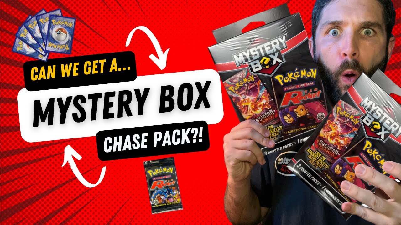 MYSTERY BOX BLITZ: Can I Pull a Chase Pack?? - YouTube