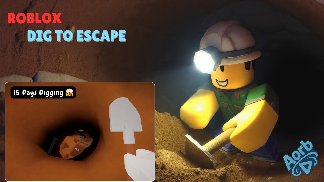 Can I Escape by Digging? 🤔 | Roblox Dig To Escape - YouTube