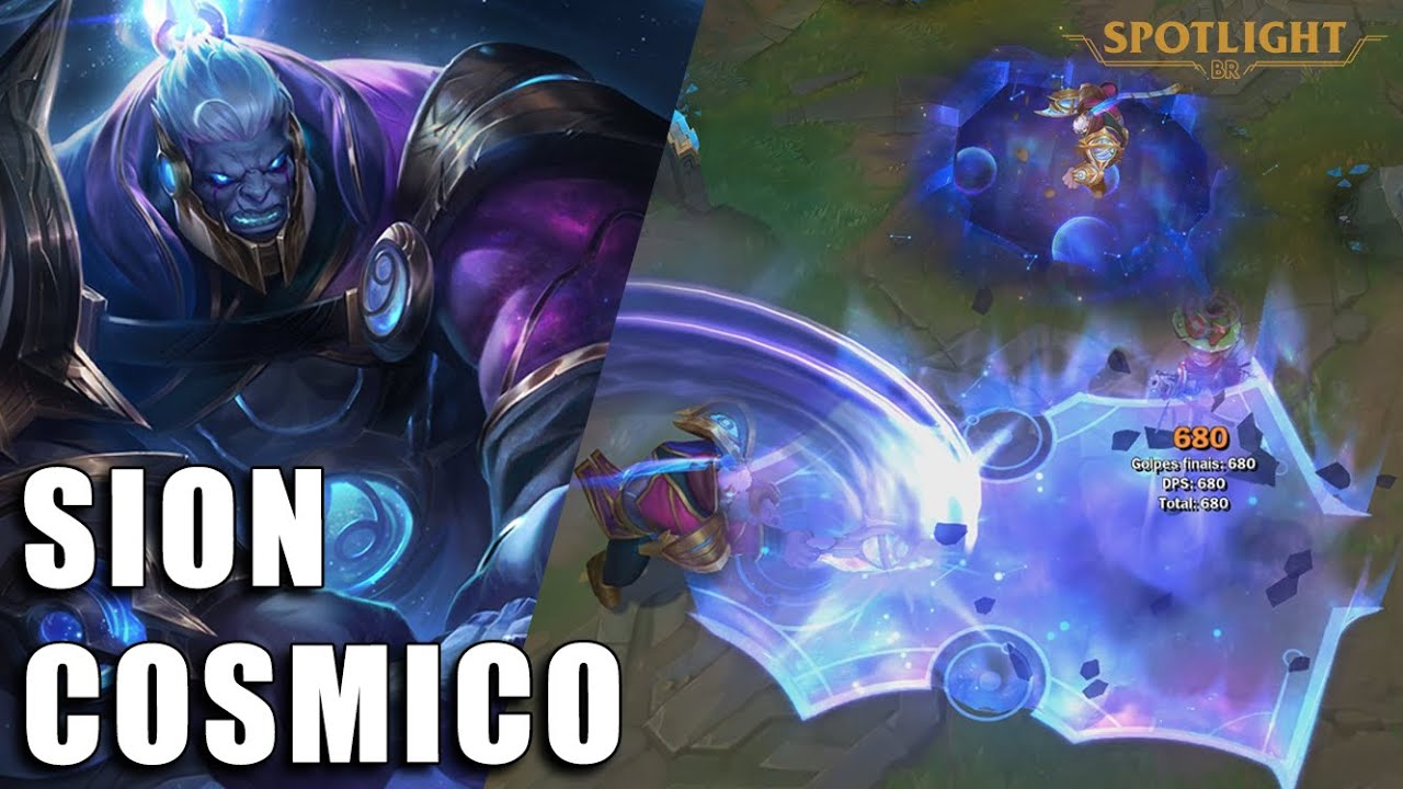 Sion Paladino Cósmico - Skin Spotlight PREVIA - YouTube