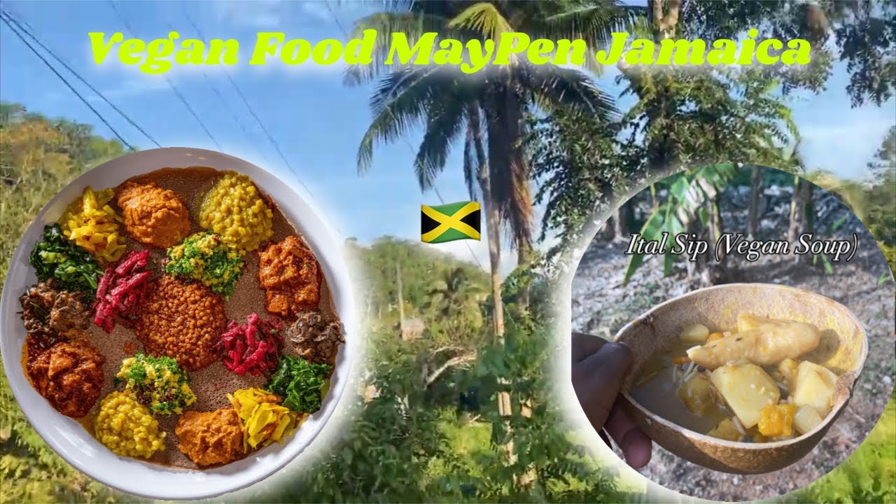 New Vegan Restaurant In Maypen Jamaica🇯🇲 - YouTube