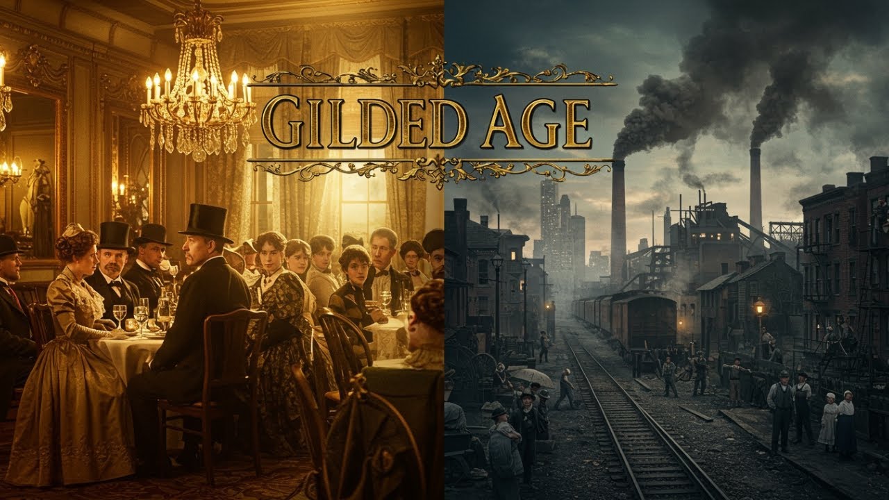 The ENTIRE History of Gilded Age | History For Sleep - YouTube