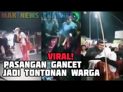 Viral! Pasangan Gancet Jadi Tontonan Warga