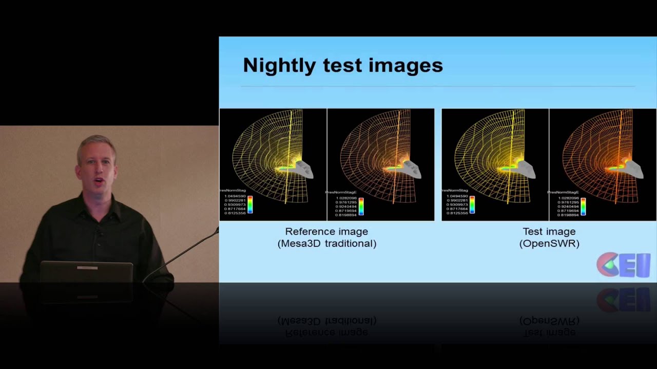 Rendering in Ensight with OpenSWR - YouTube