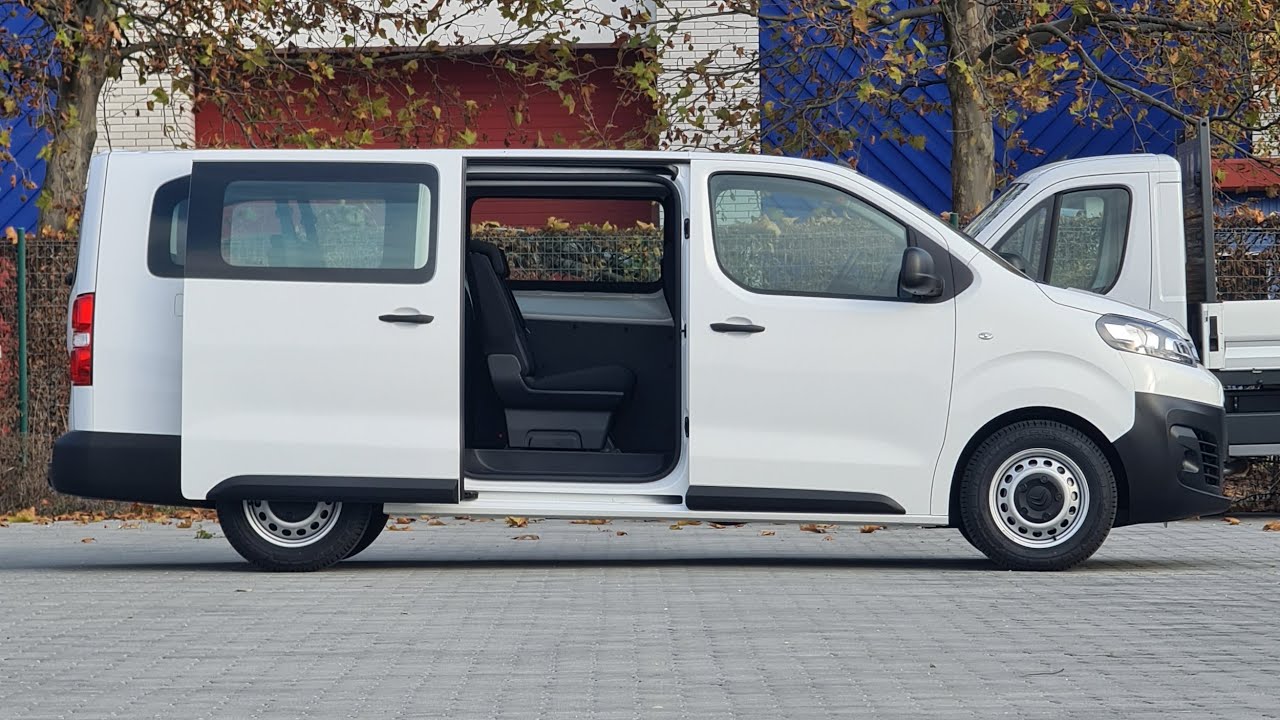 Citroën Jumpy XL Combi 2.0 BlueHDi 140 Banquise White - YouTube