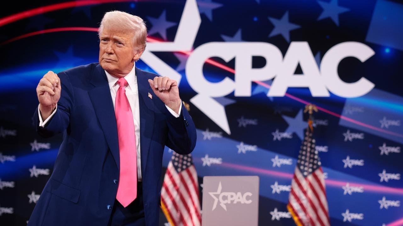 President Trump's Full Speech at CPAC 2025 - YouTube