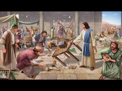 Jesus overturns the table in the Temple | Friday | Mk 11:11-25 | 02/06 ...
