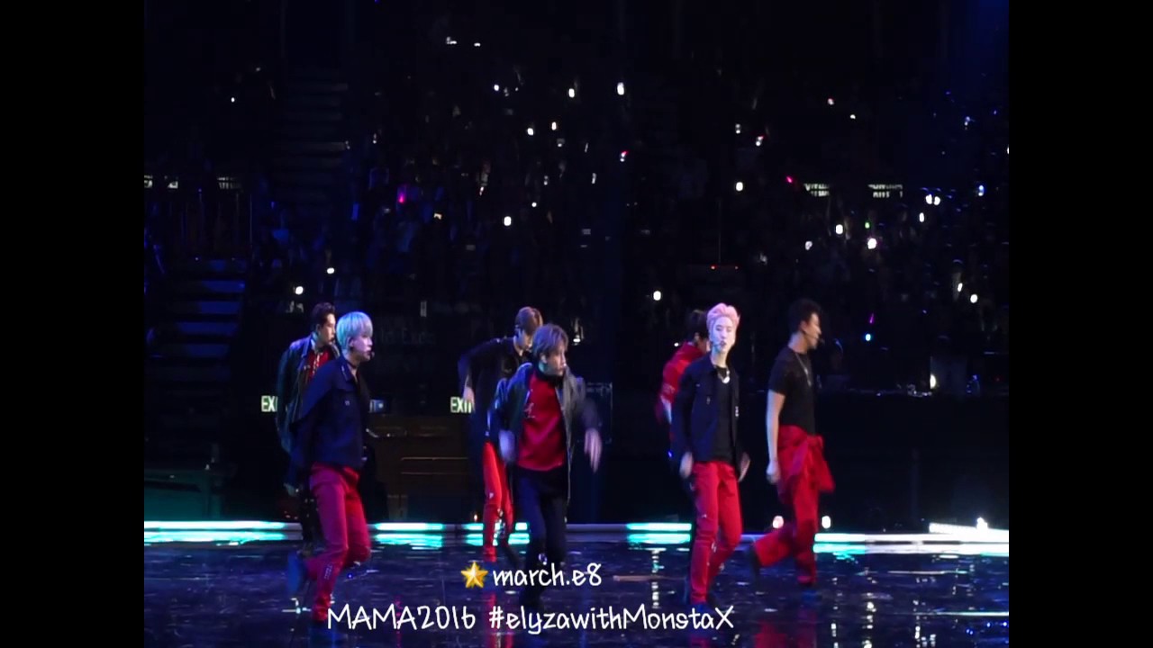 161202 MAMA2016 Monsta X - Fighter - YouTube