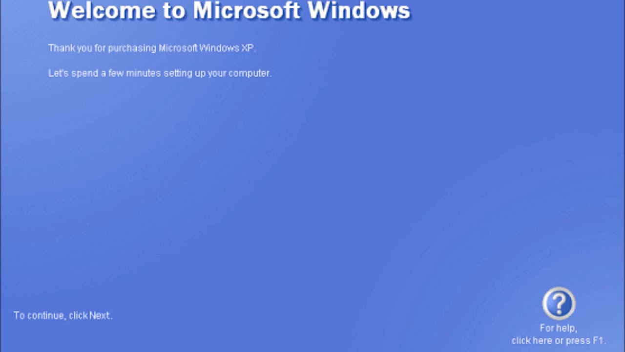 Windows XP OOBE Sounds - YouTube