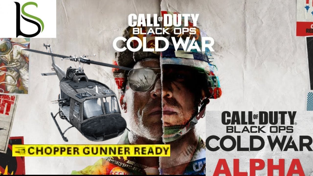 CHOPPER GUNNER IN COLD WAR ALPHA - YouTube