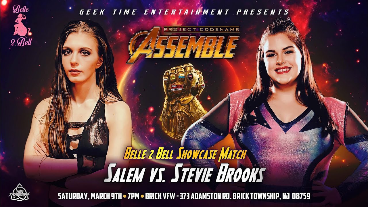 Salem vs Stevie Brooks (Women's Wrestling) - YouTube