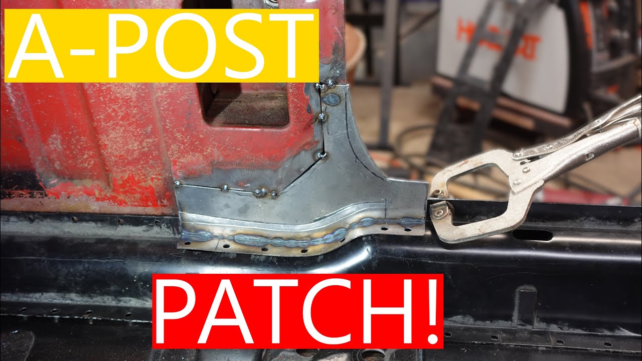 Triumph TR4 - A-Post Patch | Roundtail Restoration - YouTube