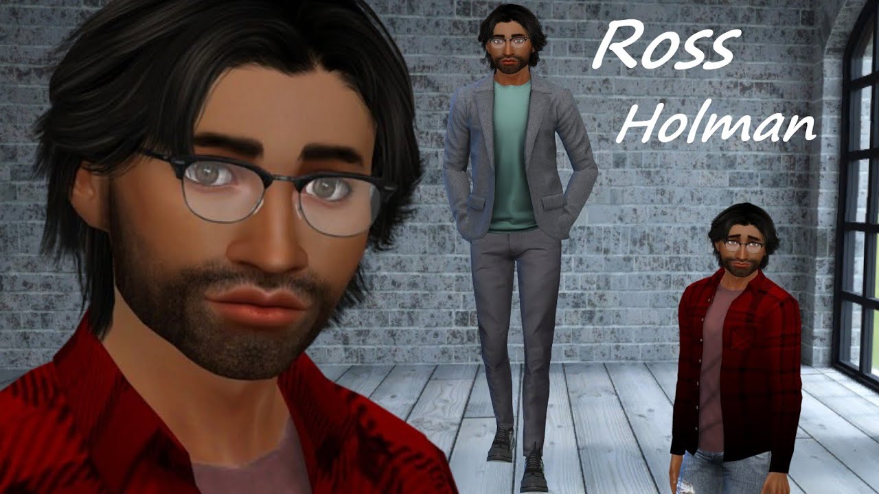 CAS Alpha CC || Ross Holman || The Sims 4 - YouTube