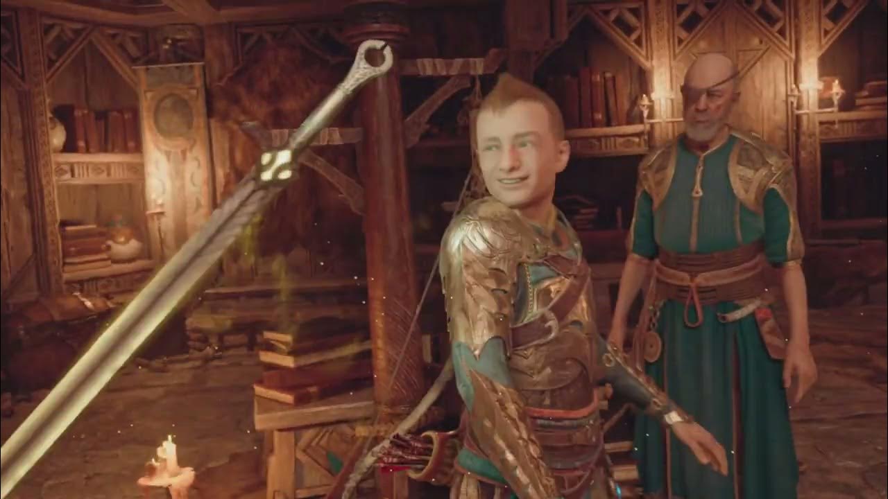 *ATREUS RECIBE SU ESPADA, INGRID* GOD OF WAR RAGNAROK PS5 (ESPAÑOL ...