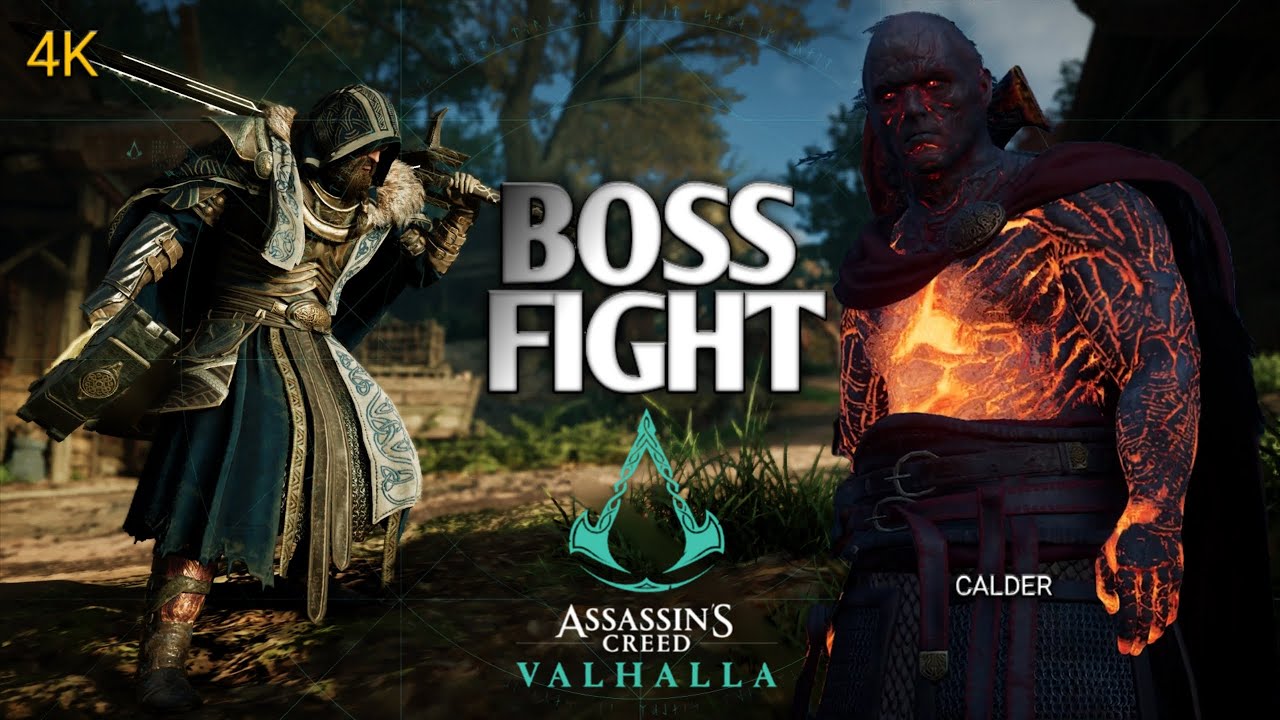 Assassin's Creed Valhalla // Boss Fight With "Calder" for the Salakar ...