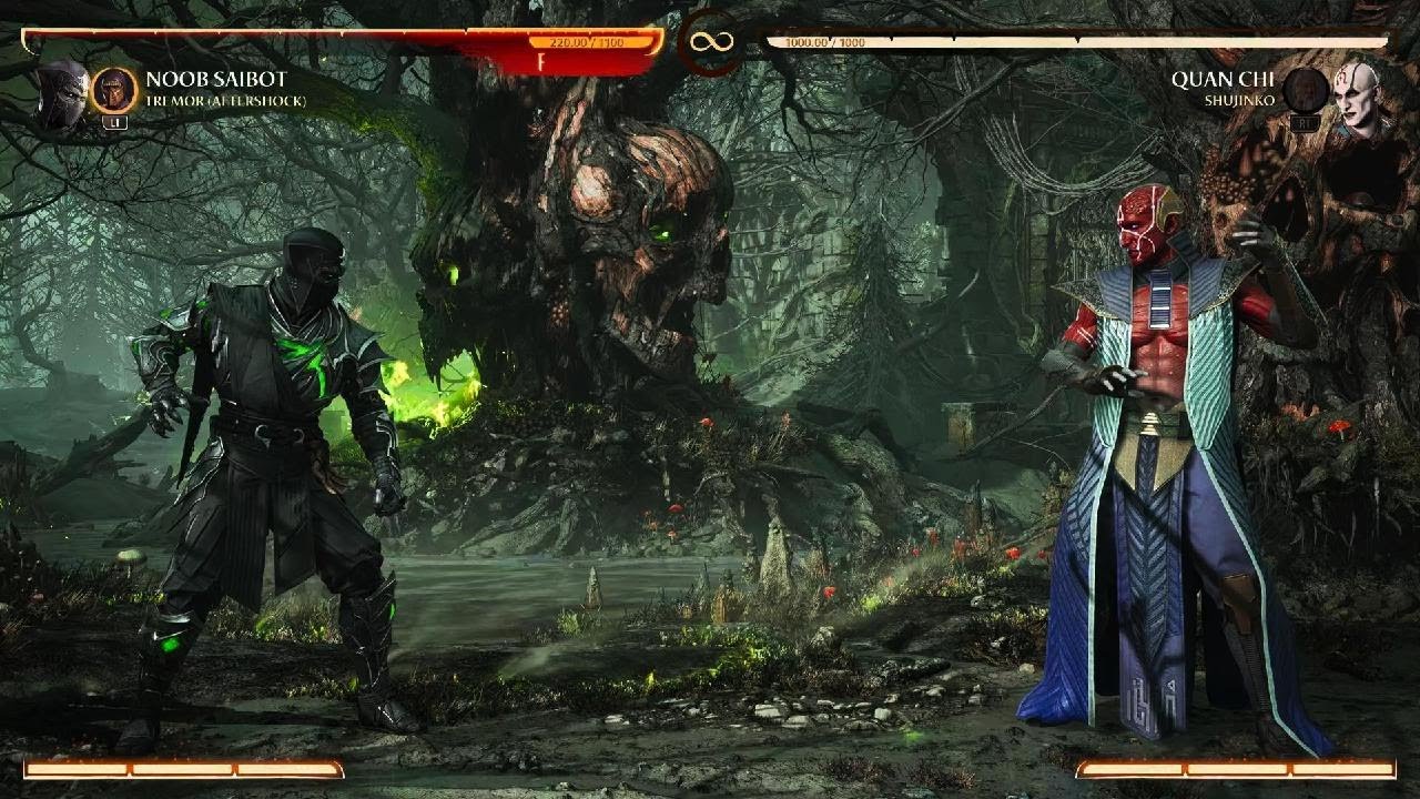 Mortal Kombat 1 Noob Saibot Tele Slam Combo - YouTube