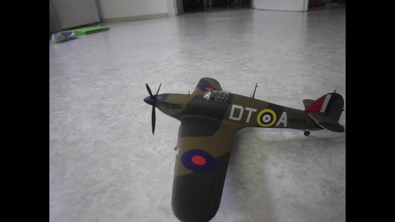 After Build review of 1/48 Hawker Hurricane Mk1b from Ark Models - YouTube