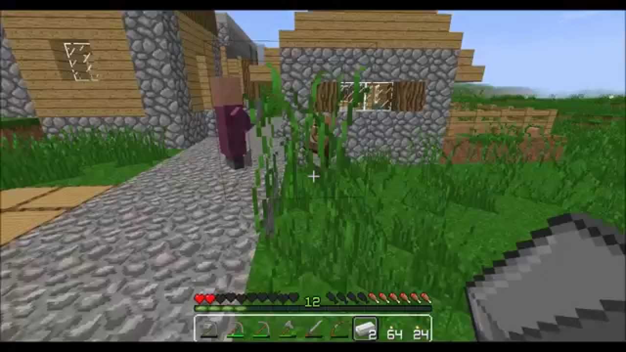 I FOUND A VILLAGE! [#5] - Minecraft MineWorld Survival - YouTube