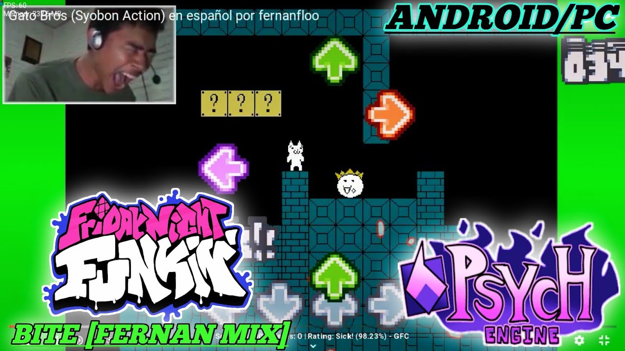 FNF-Bite[Fernan Mix] Android/PC PsychEngine Port - YouTube
