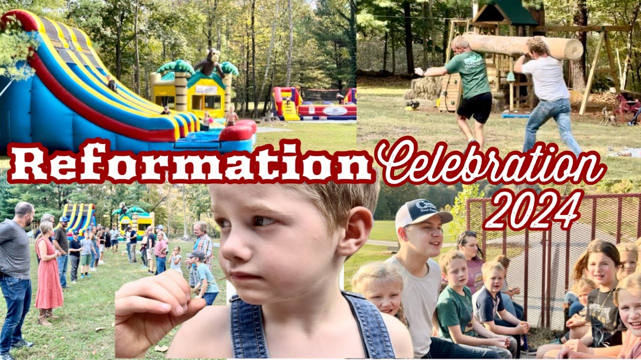 Reformation Celebration 2024! FALL PARTY, GAMES, FOOD & FUN! - YouTube