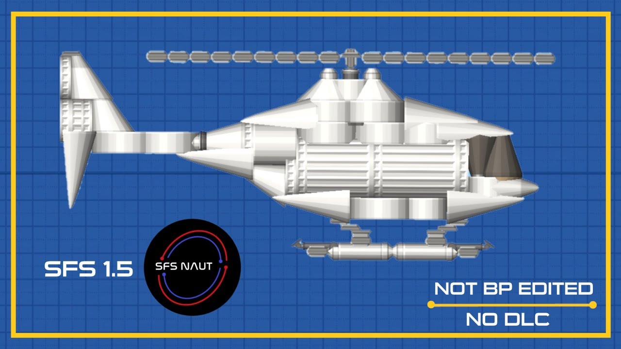 How to build a helicopter in SFS 1.5 |No BP edit - YouTube