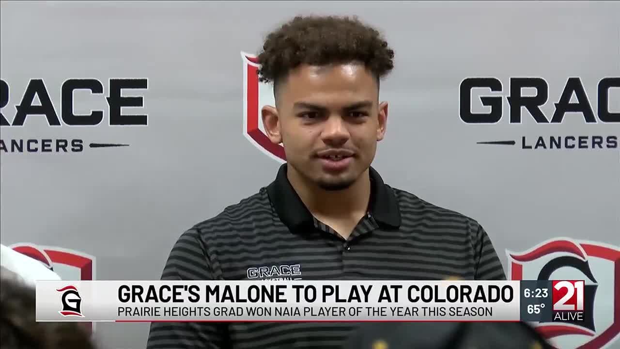 Grace's Elijah Malone to Play at Colorado - YouTube