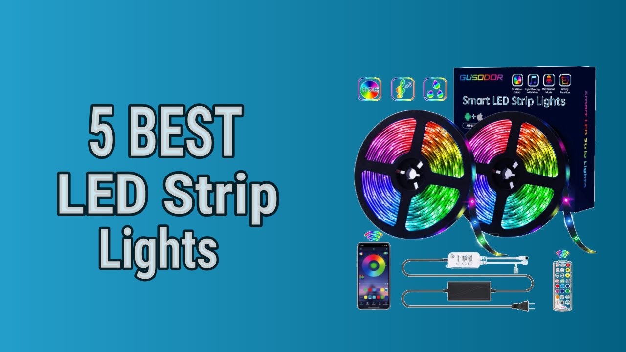 5 Best LED Strip Lights - YouTube