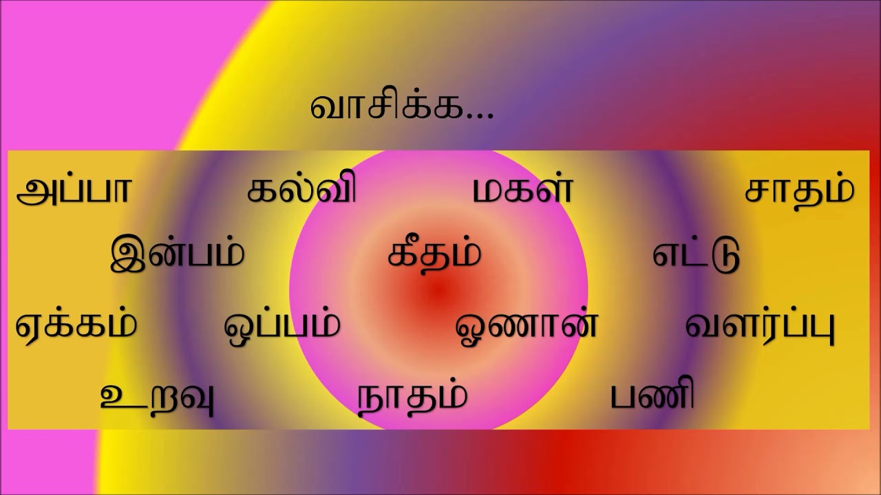 Tamil Lesson 6 Vocabulary YouTube tamil-lesson-6-vocabulary-youtube