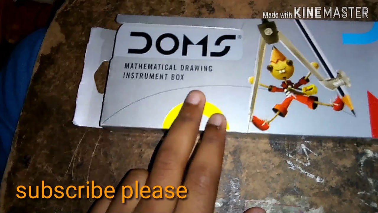 Mathematics instrument box unboxing video - YouTube