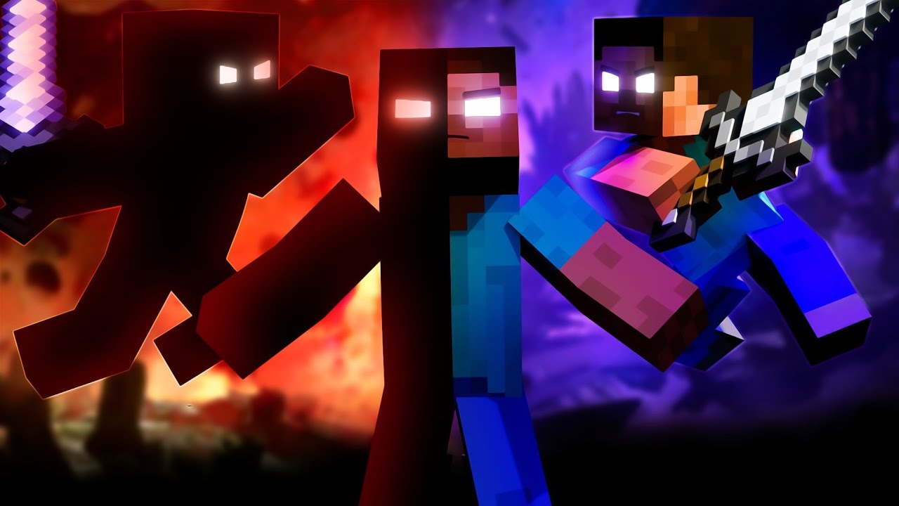 Herobrine Vs Null #6 - Steve and Alex Life (Minecraft Animation) - YouTube