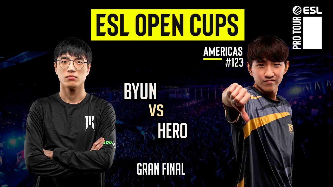 StarCraft 2 - ByuN vs herO FINAL ESL Open Cup #123 Américas - YouTube