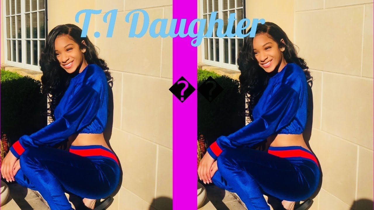 T.I Daughter On Instagram Live - YouTube