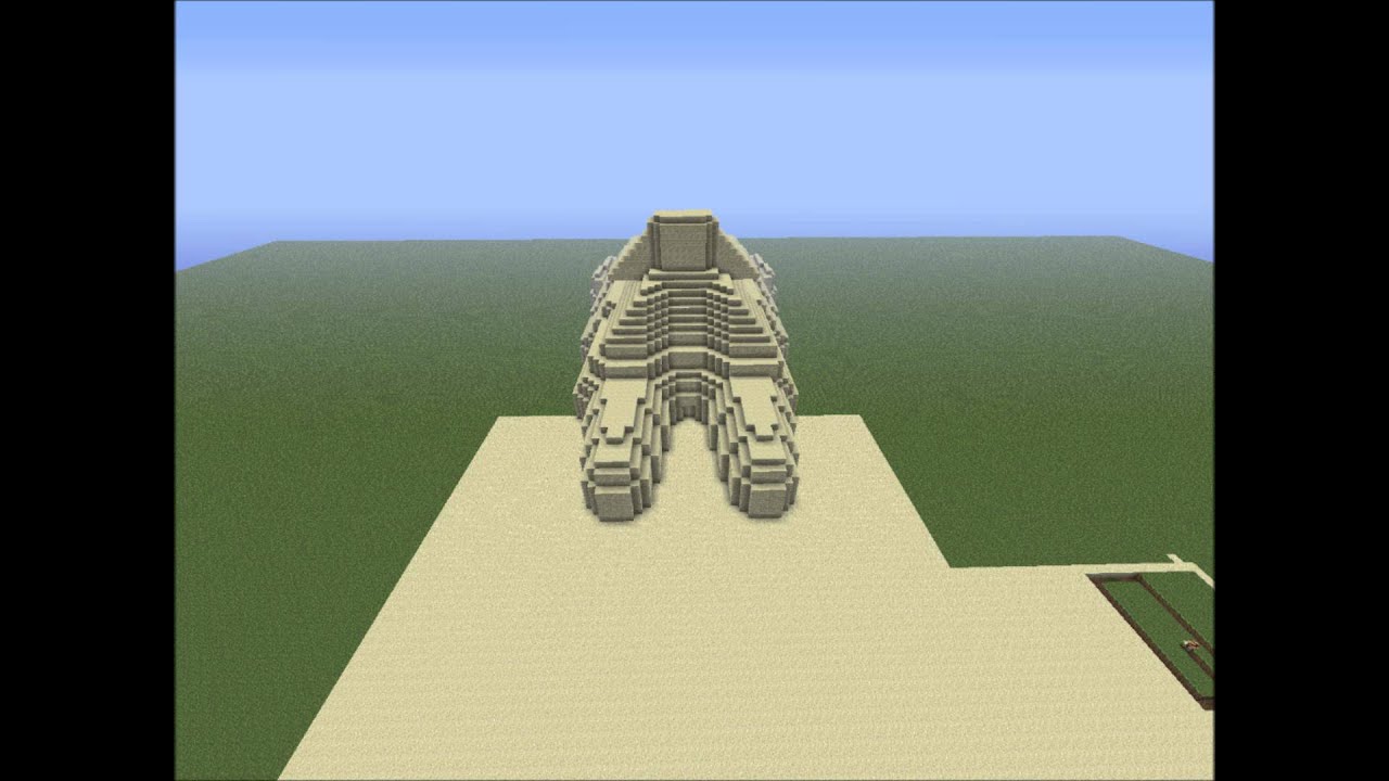 The Great Minecarft Sphinx Build Part 3 - YouTube