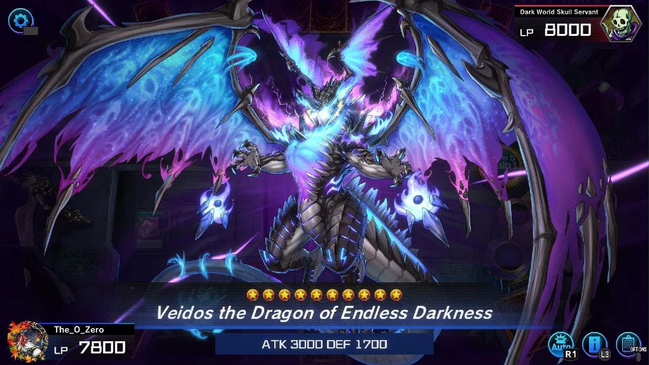 Animation Summon Veidos the Dragon of Endless Datkness - YouTube