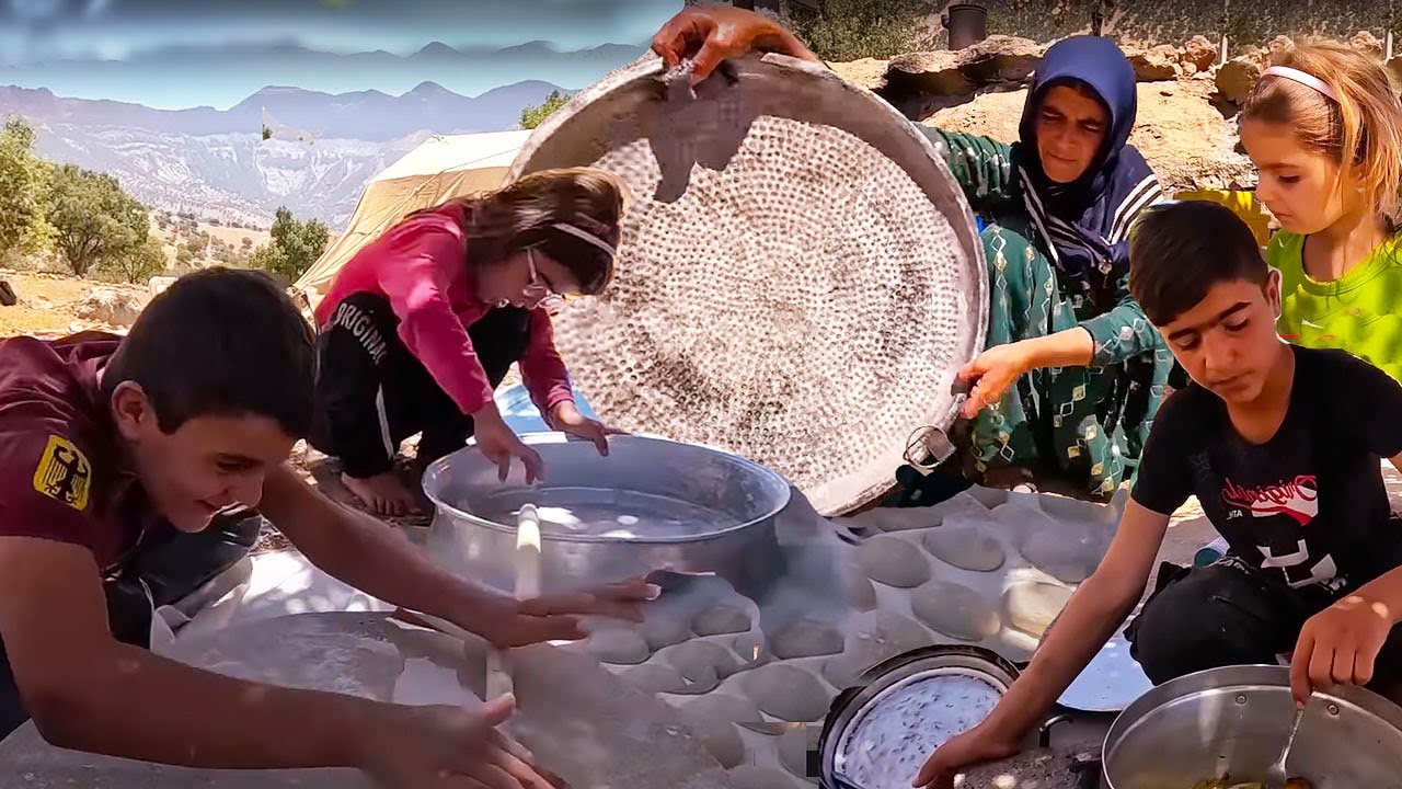 Secrets of Akram's Beautiful Farm: How Nomadic Children Learn Work and Life Skills - YouTube