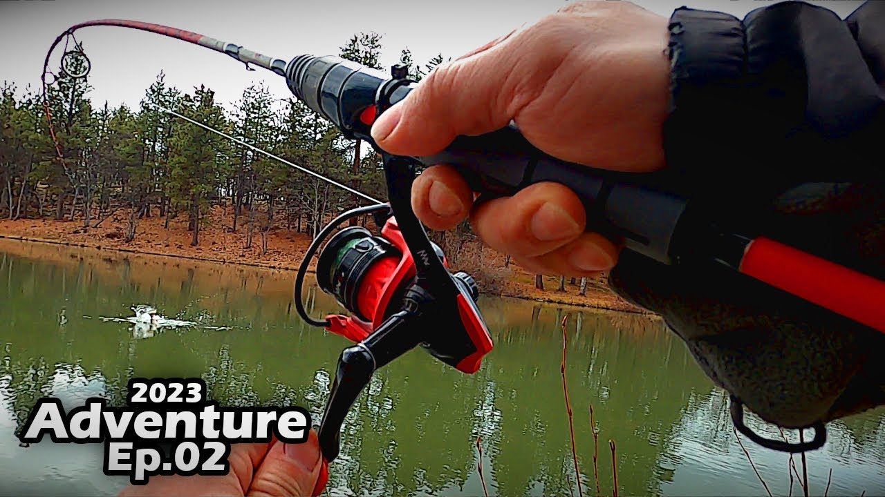 Walk-in Fishing for Rainbow Trout - HUGE Trout Caught (Catch & Cook ...