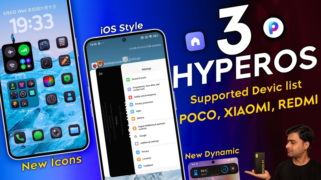 First Look at HyperOS 3 and Supported Device List for POCO, Xiaomi, and ...