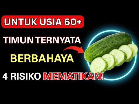 LANSIA WAJIB TAHU! 4 Bahaya Tersembunyi dari Timun bagi Lansia, Jangan Disepelekan!
