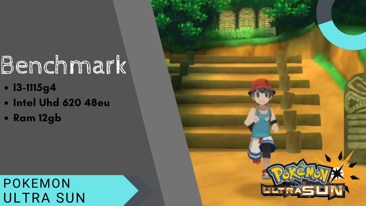 Pokemon Ultra Sun - Citra emulator | i3 1115g4 | Uhd 620 - YouTube