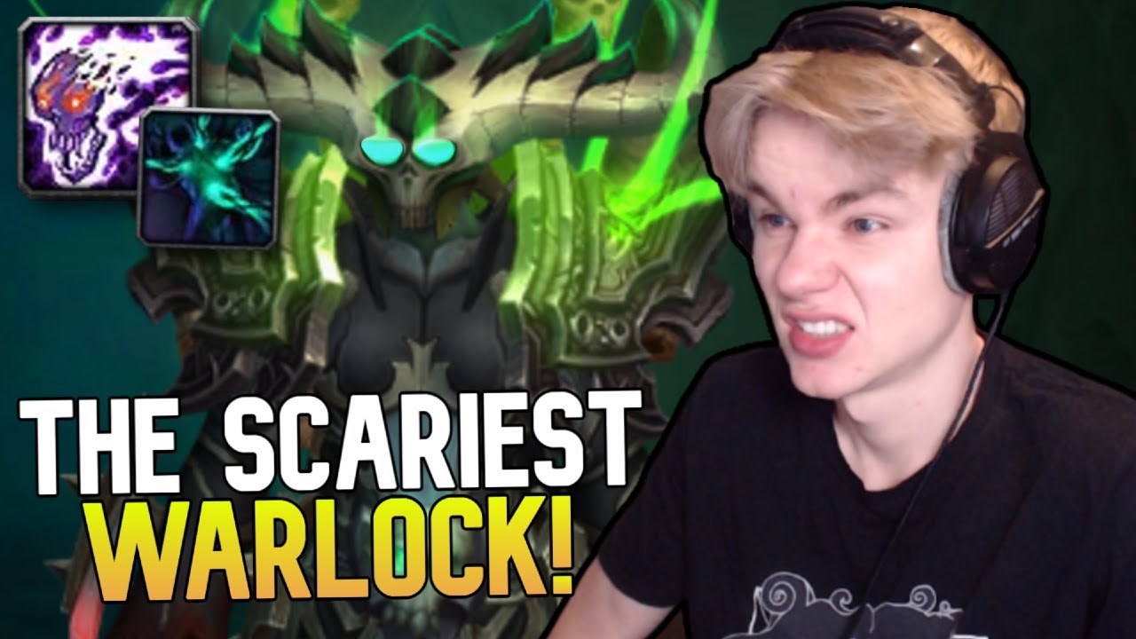 The Scariest Warlock In WoW (DEMONBOLT 1 SHOT) - YouTube